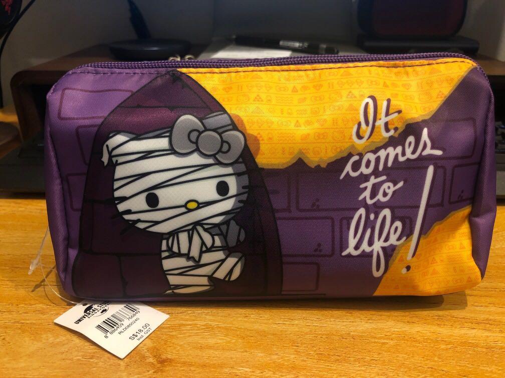 USS Hello Kitty x The Mummy Pouch, Women's Fashion, Bags & Wallets ...