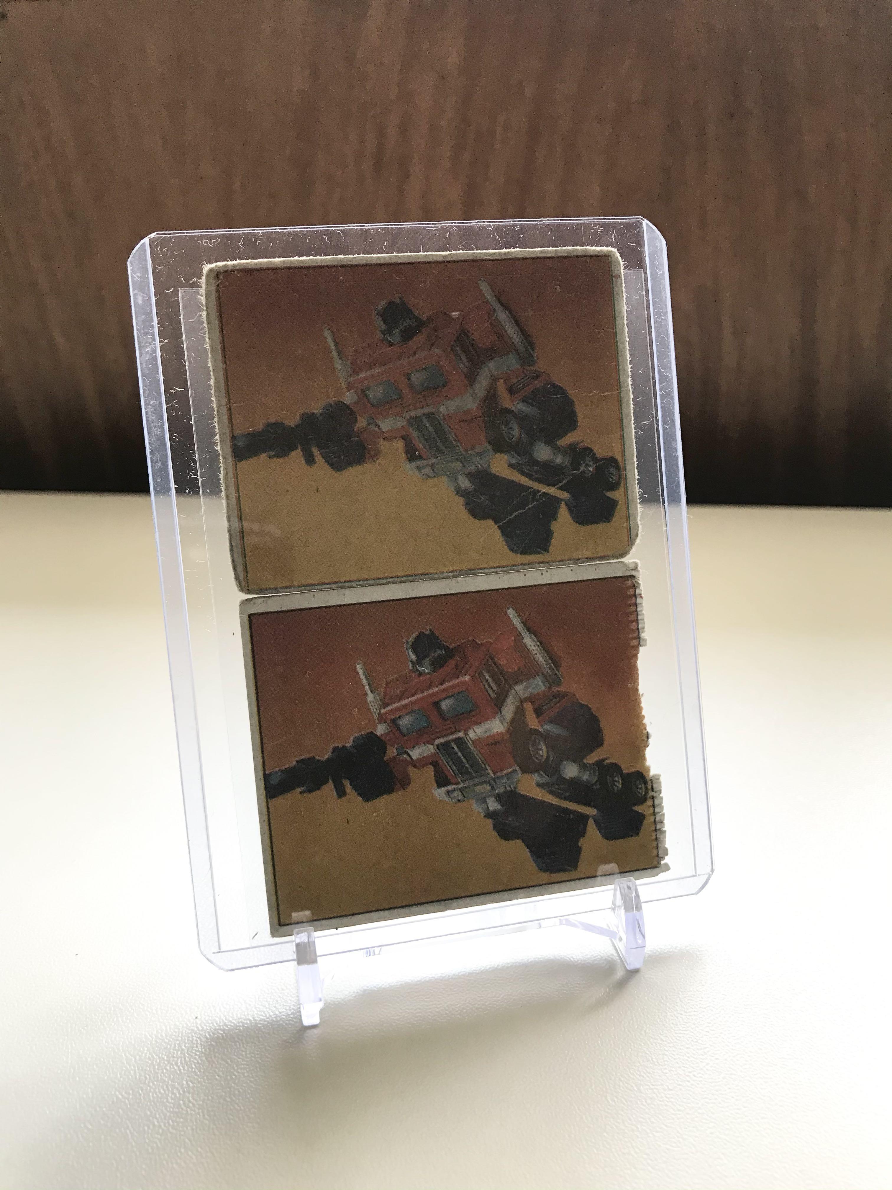 Vintage 1985 Transformers Cards G1 Lot with Optimus Prime, Hobbies ...