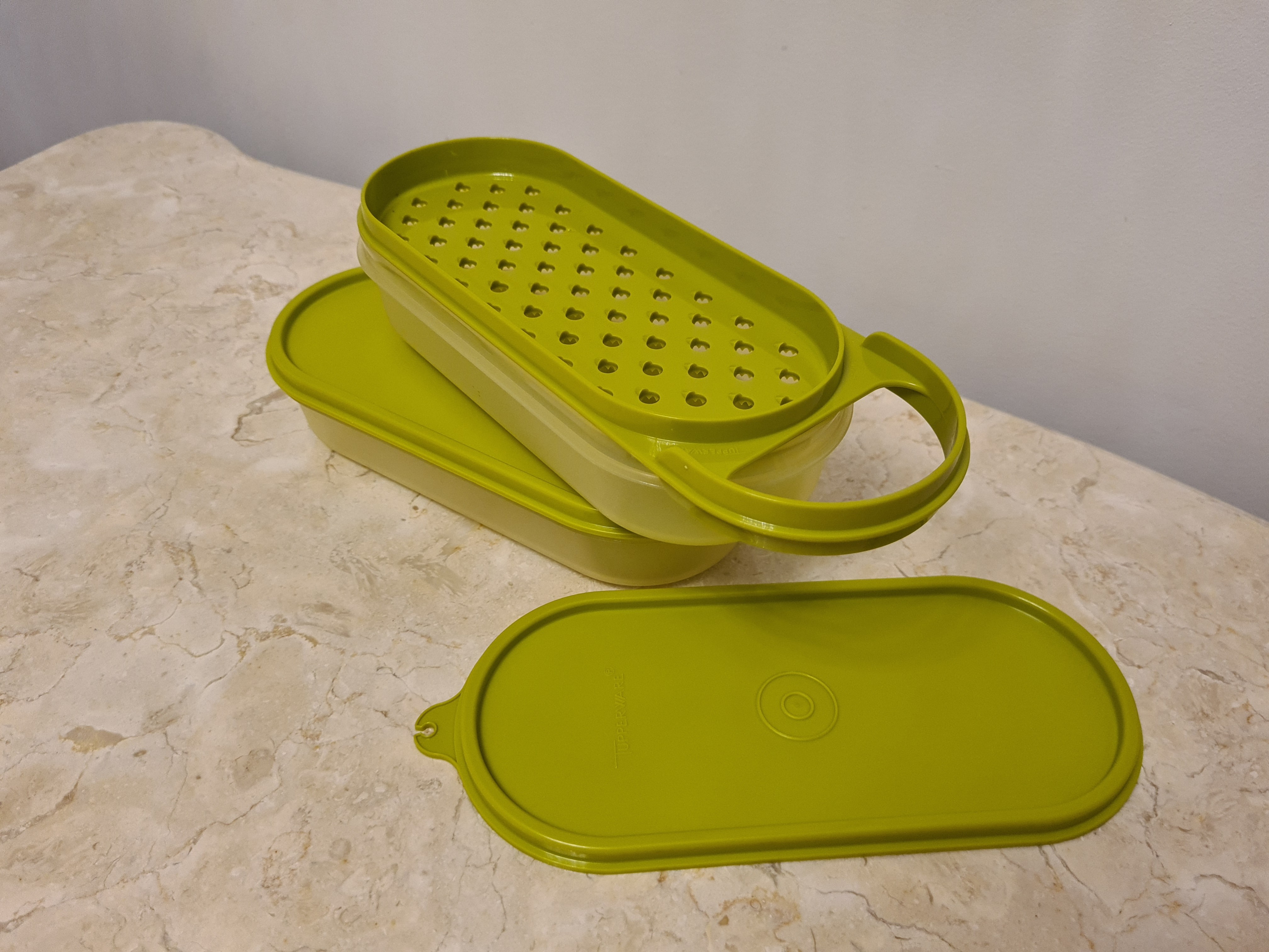 Vintage Tupperware Handy Grater with base bowl, Home Appliances ...