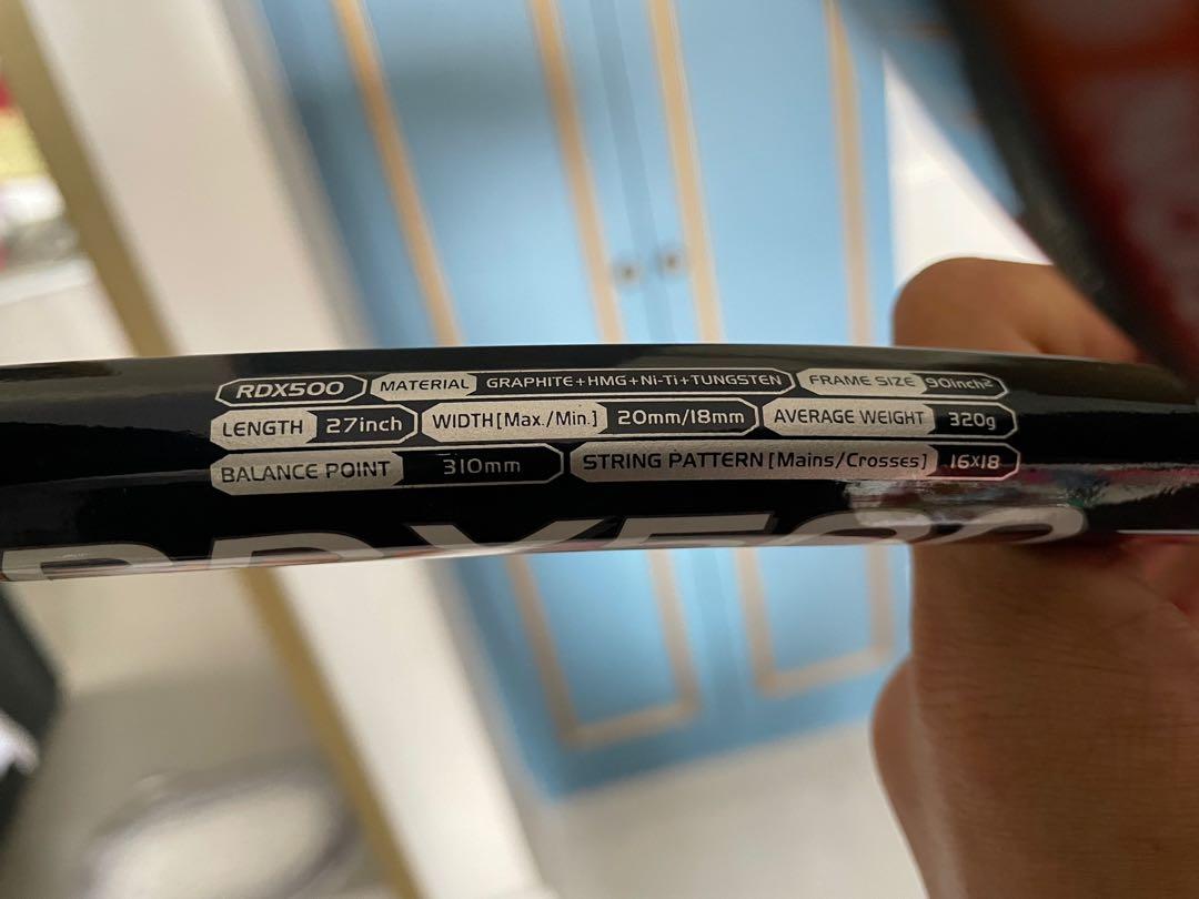 Yonex RDX 500 mid 90”, Sports Equipment, Sports & Games, Racket & Ball ...