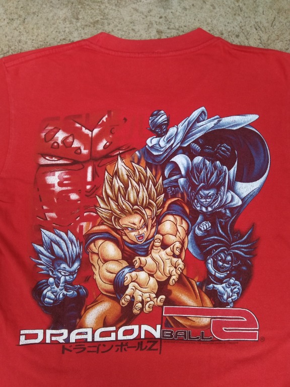 '00s bootleg DBZ tee, Men's Fashion, Tops & Sets, Tshirts & Polo Shirts ...