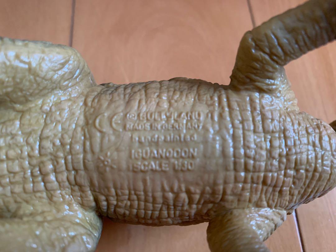德國製造 Vintage 禽龍 Iguanodon Bullyland 恐龍 Figure 侏羅紀 Jurassic Park 模型 ...