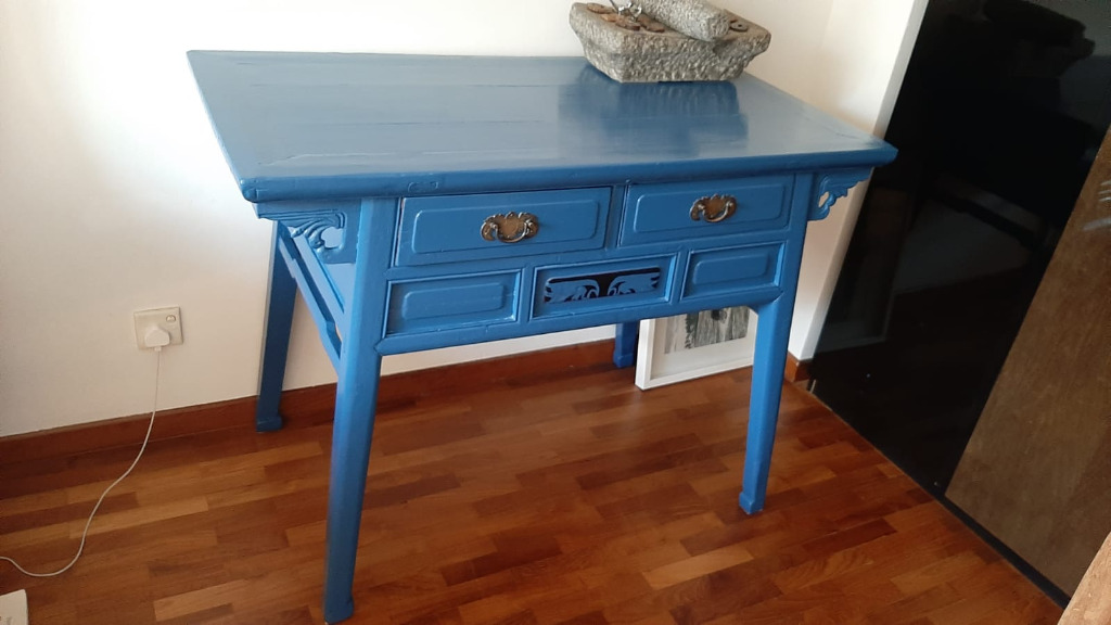 Antique Balinese desk table, Furniture & Home Living, Furniture, Tables ...