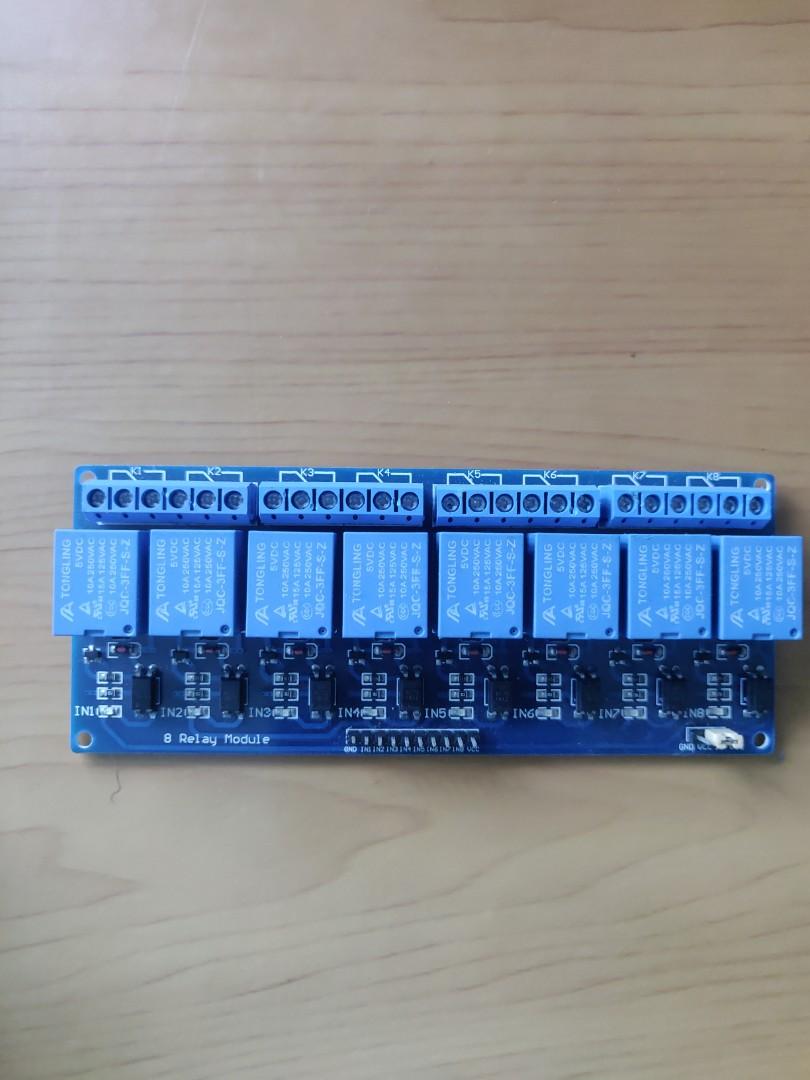 Arduino 8 Relay Module, Electronics, Others on Carousell