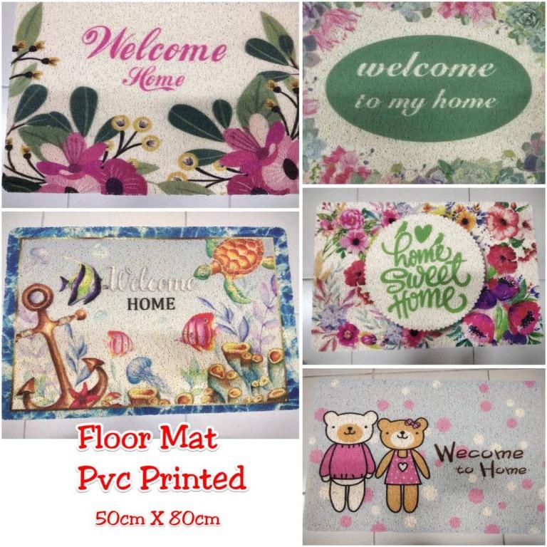 Beautiful Floor Mat ( Animated / Cartoon / Floral ), Furniture & Home ...