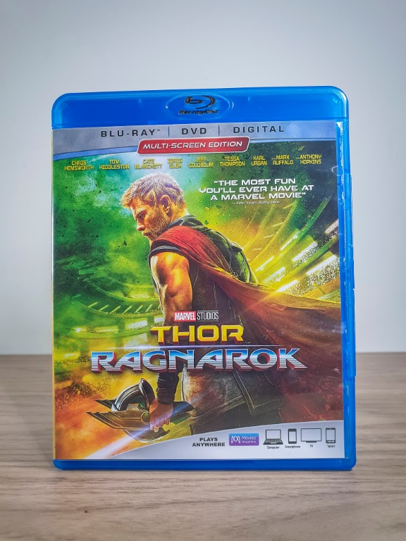 Bluray: Thor Ragnarok (2 Disc Blu Ray & DVD), Hobbies & Toys, Music ...