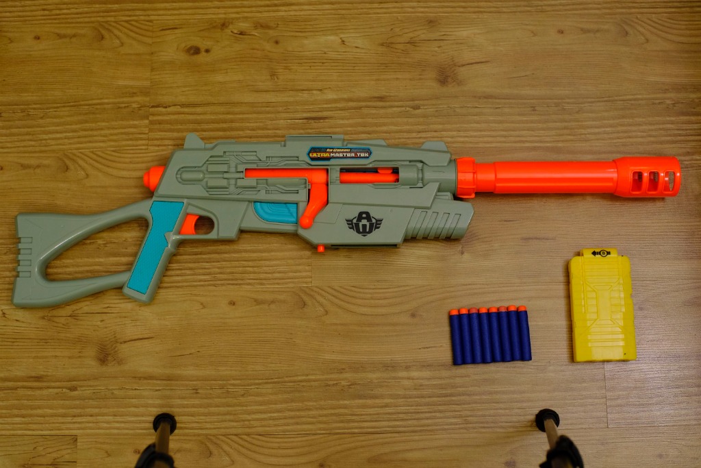 Buzz Bee Air Warriors Ultra-Tek Snipe (grey ed.), Hobbies & Toys, Toys ...