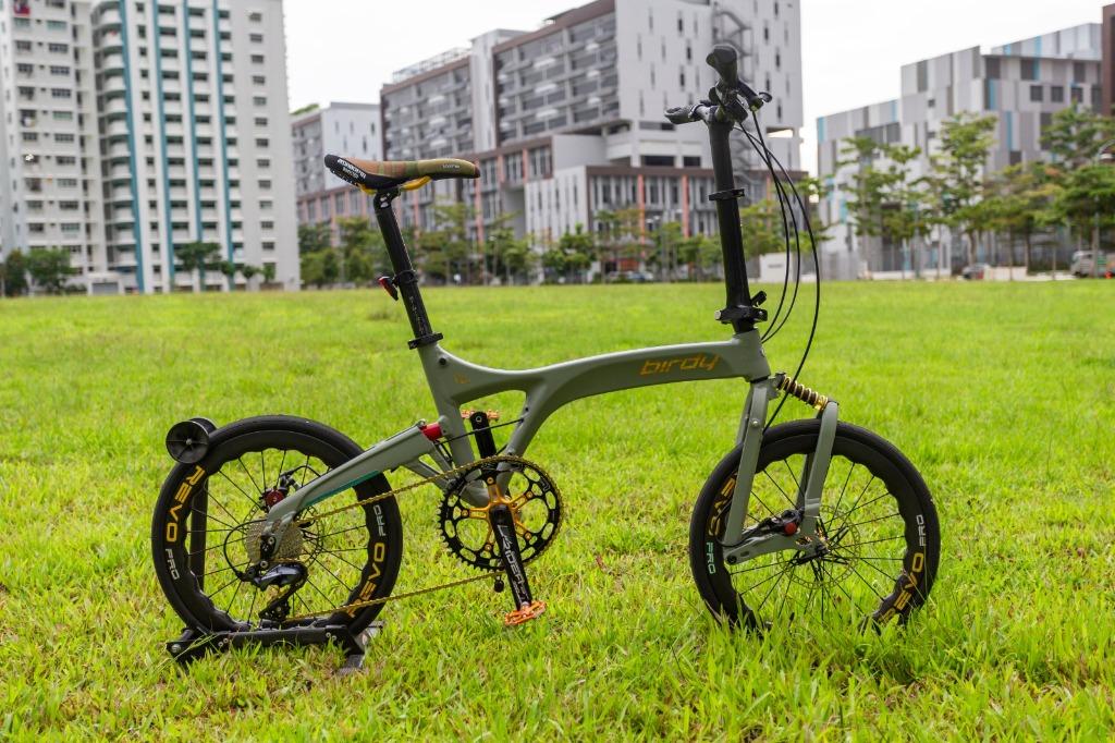 (Birdy Carbon Wheels) BZ BIKES REVOpro BIRDY Carbon Wheelset (strictly ...