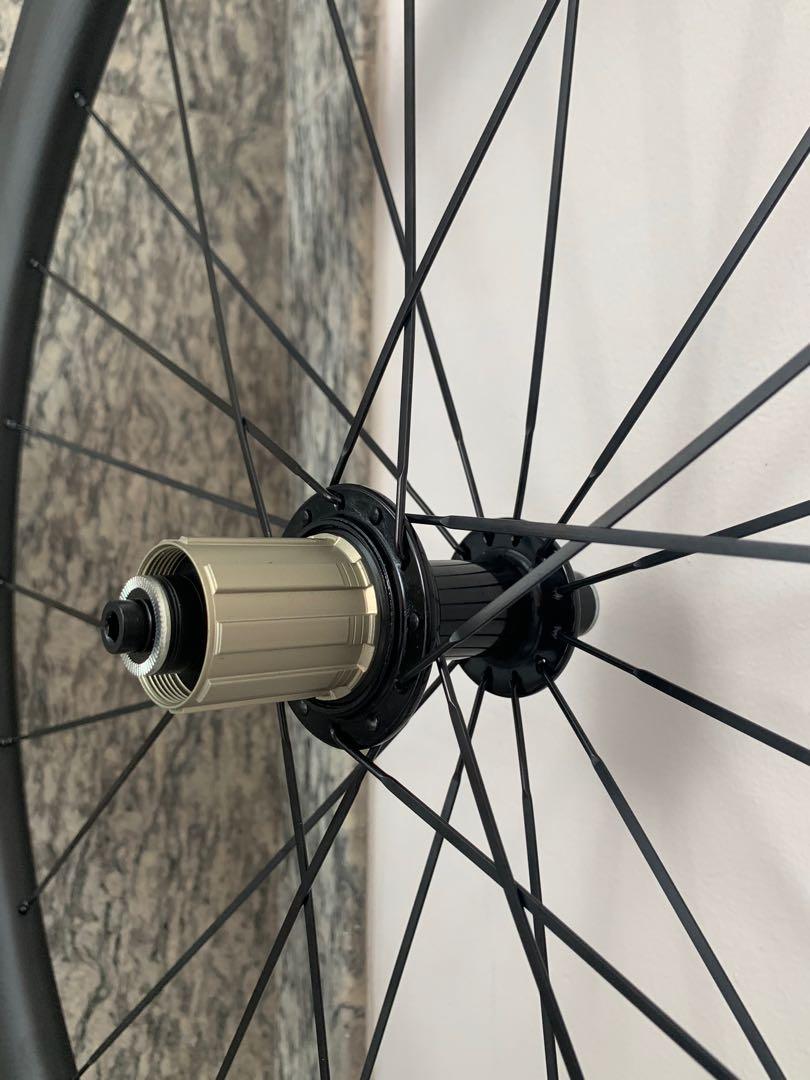 Carbon wheelset R13 hub 50mm 700c Clincher Rim brake road bike ...