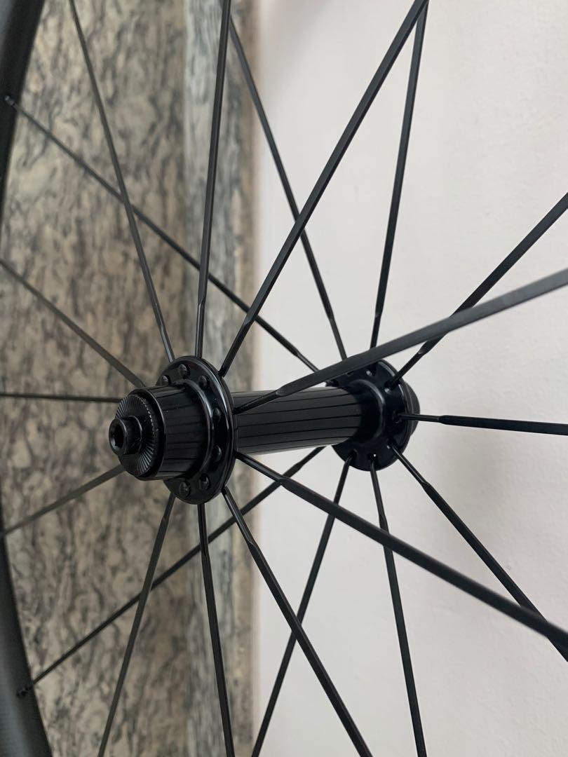 Carbon wheelset R13 hub 50mm 700c Clincher Rim brake road bike ...