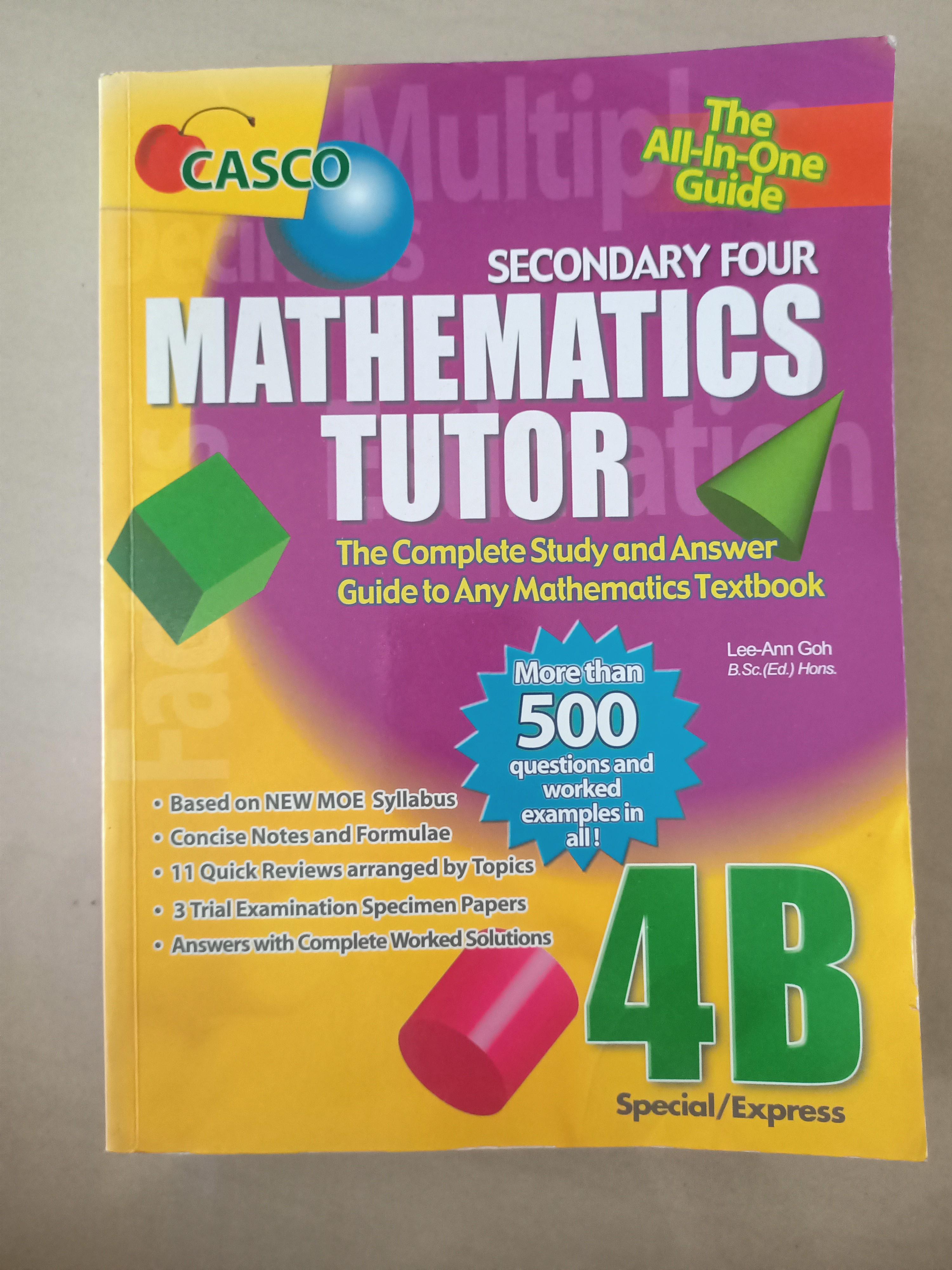 Casco Mathematics Assessment, Hobbies & Toys, Books & Magazines ...