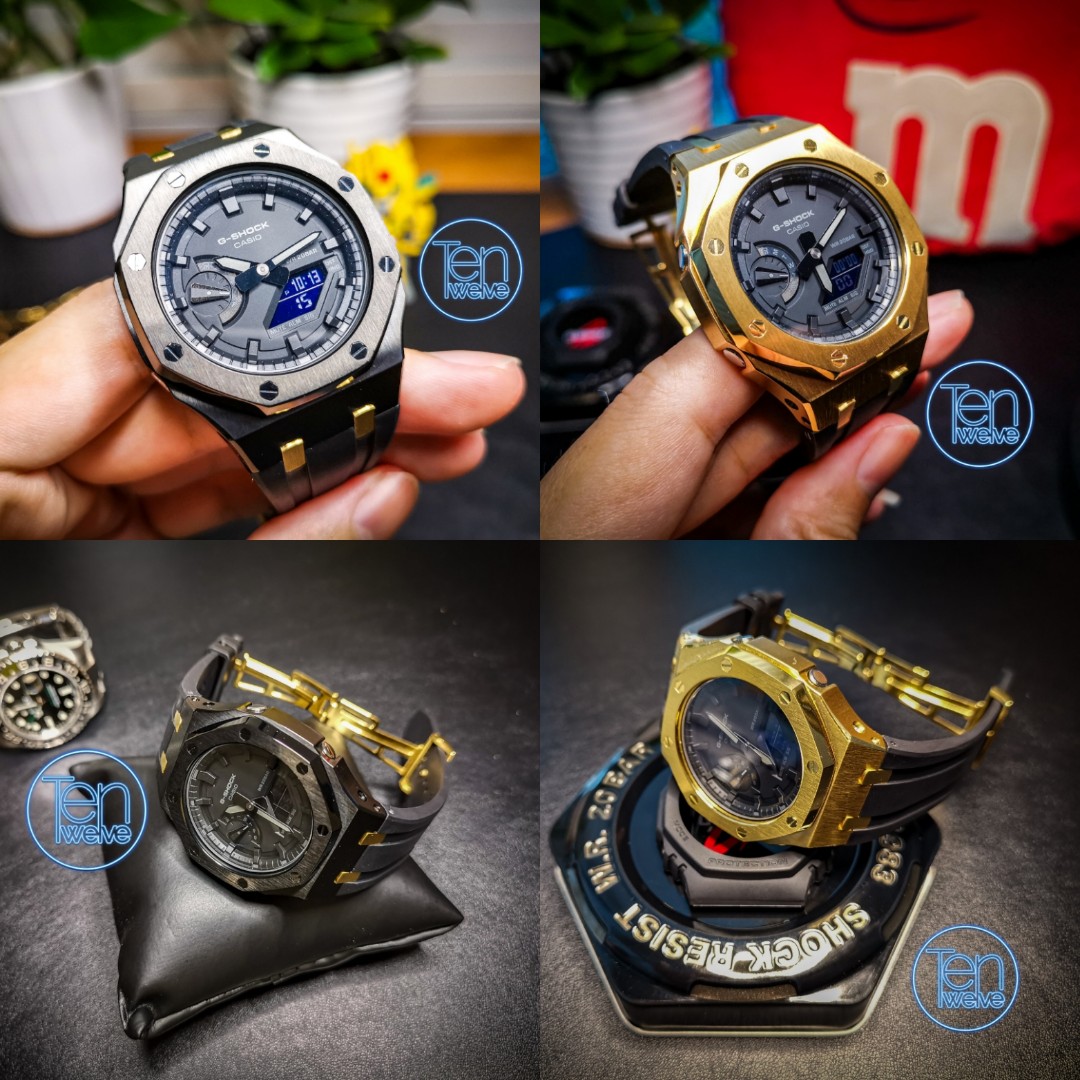 Casio G-Shock GA-2100 GA2100 GA-2110 GA2110 (V3 Full Custom Mod Package ...
