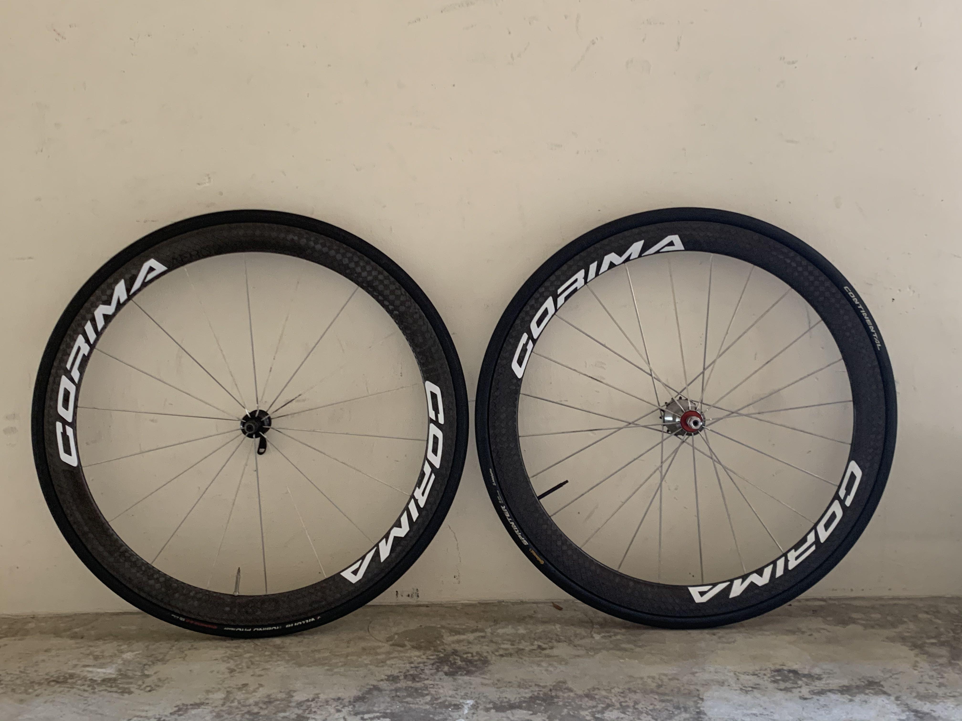 Corima Aero Track wheelset, Sports Equipment, Bicycles & Parts ...