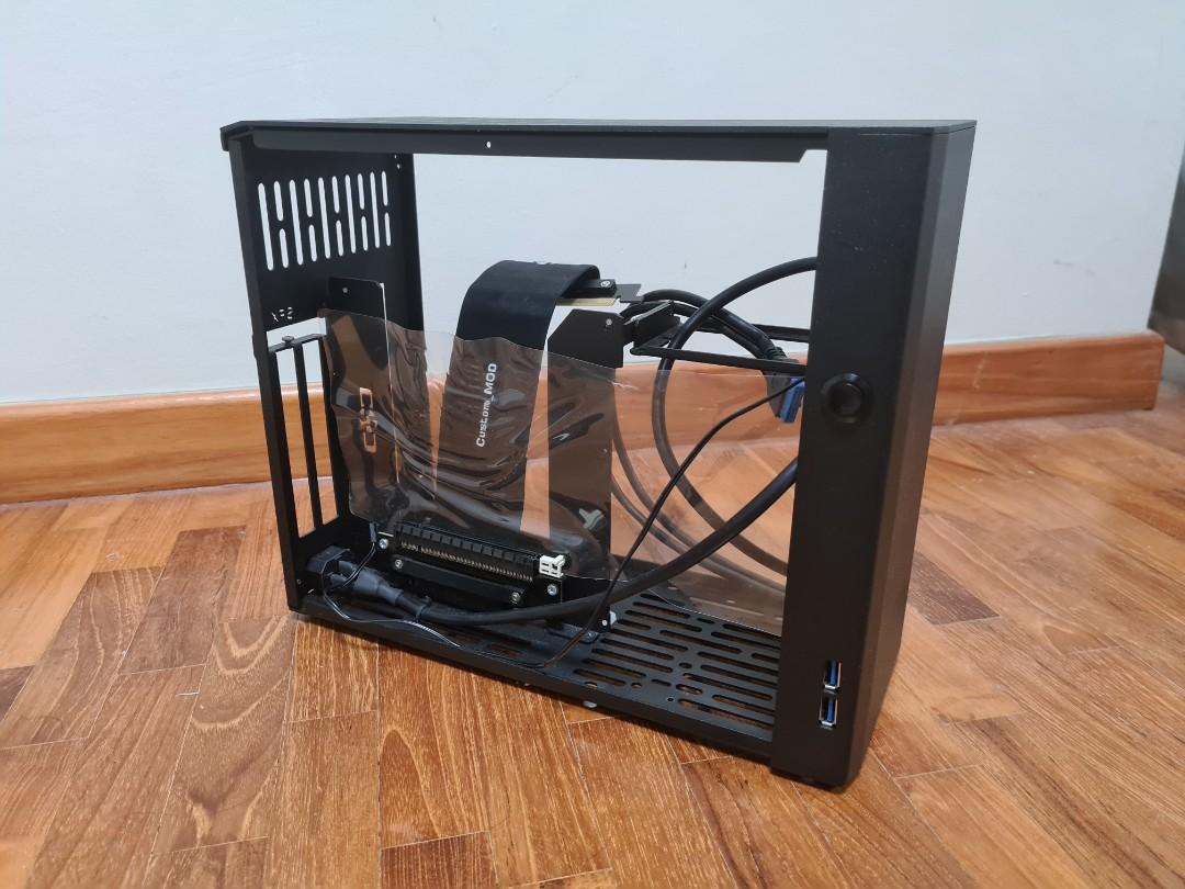 CustomMod ITX case 240mm AIO supported, Computers & Tech, Parts ...