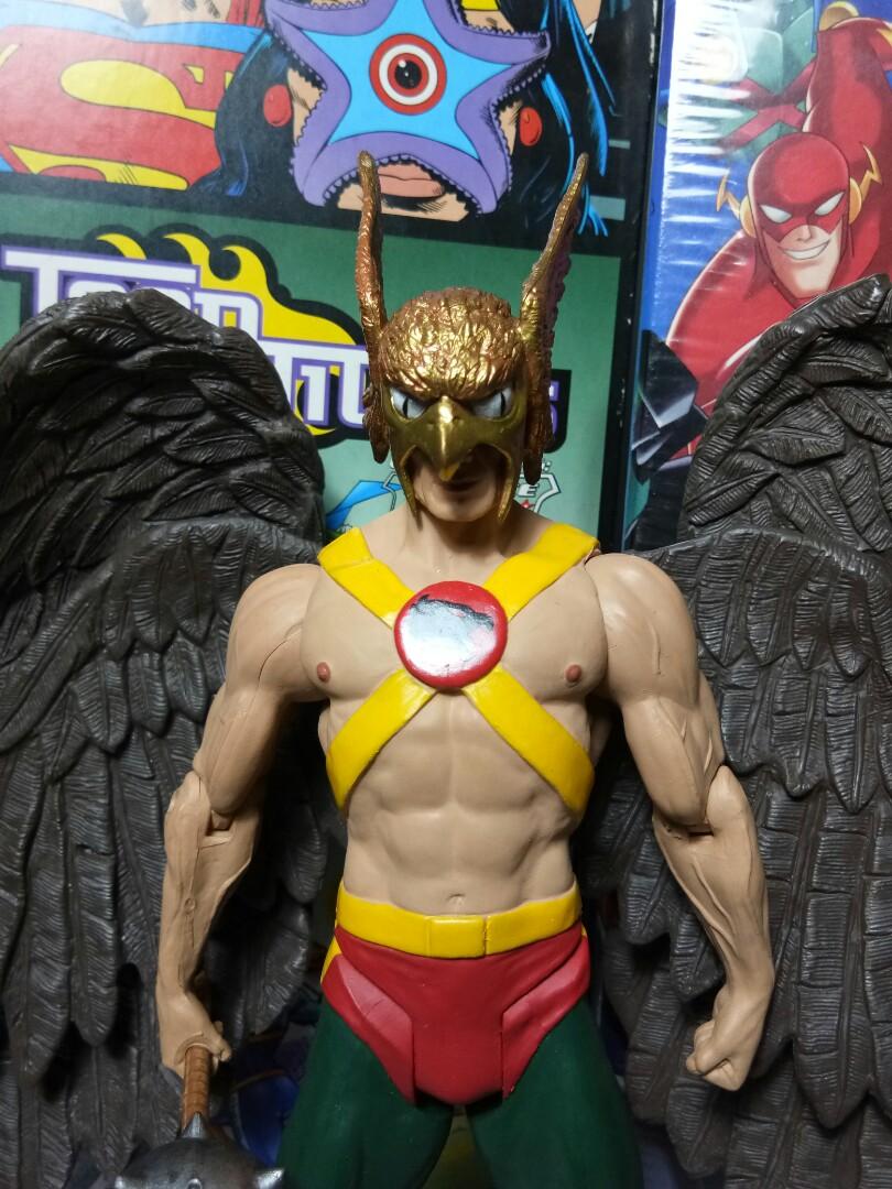 DC Direct Justice League Alex Ross Hawkman Action Figure, Hobbies ...