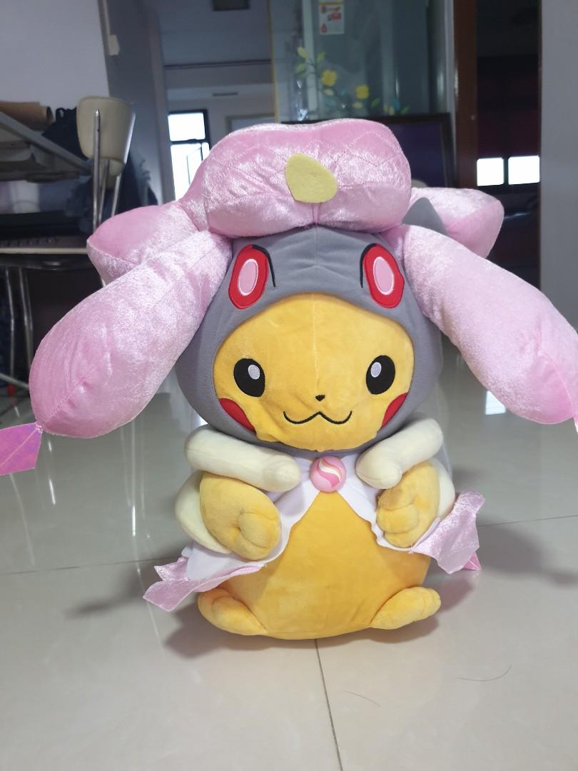 Diancie Pikachu Stuffed Toy (OFFICIAL), Hobbies & Toys, Toys & Games on ...