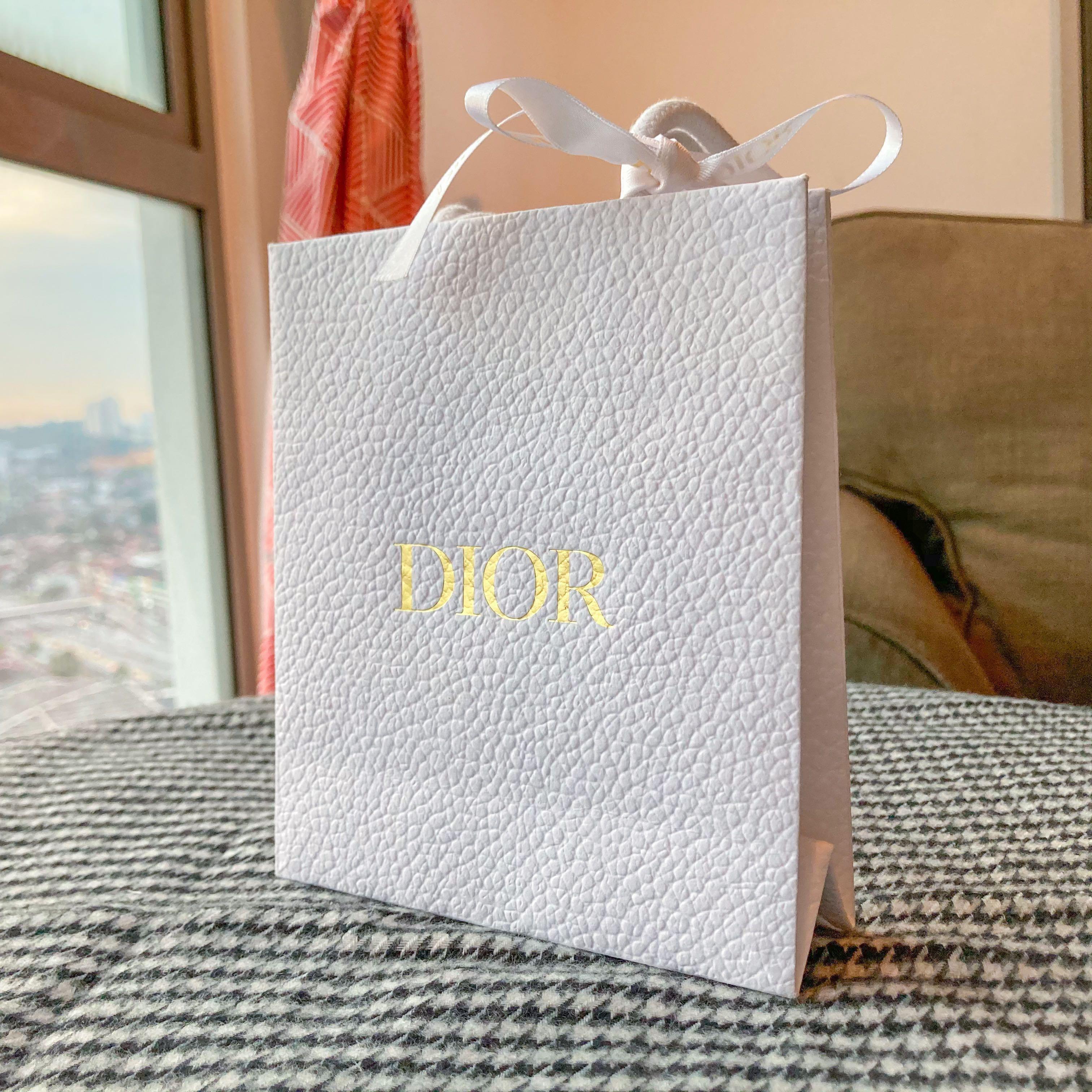 Dior SMALL Authentic paper bag , Luxury, Accessories on Carousell