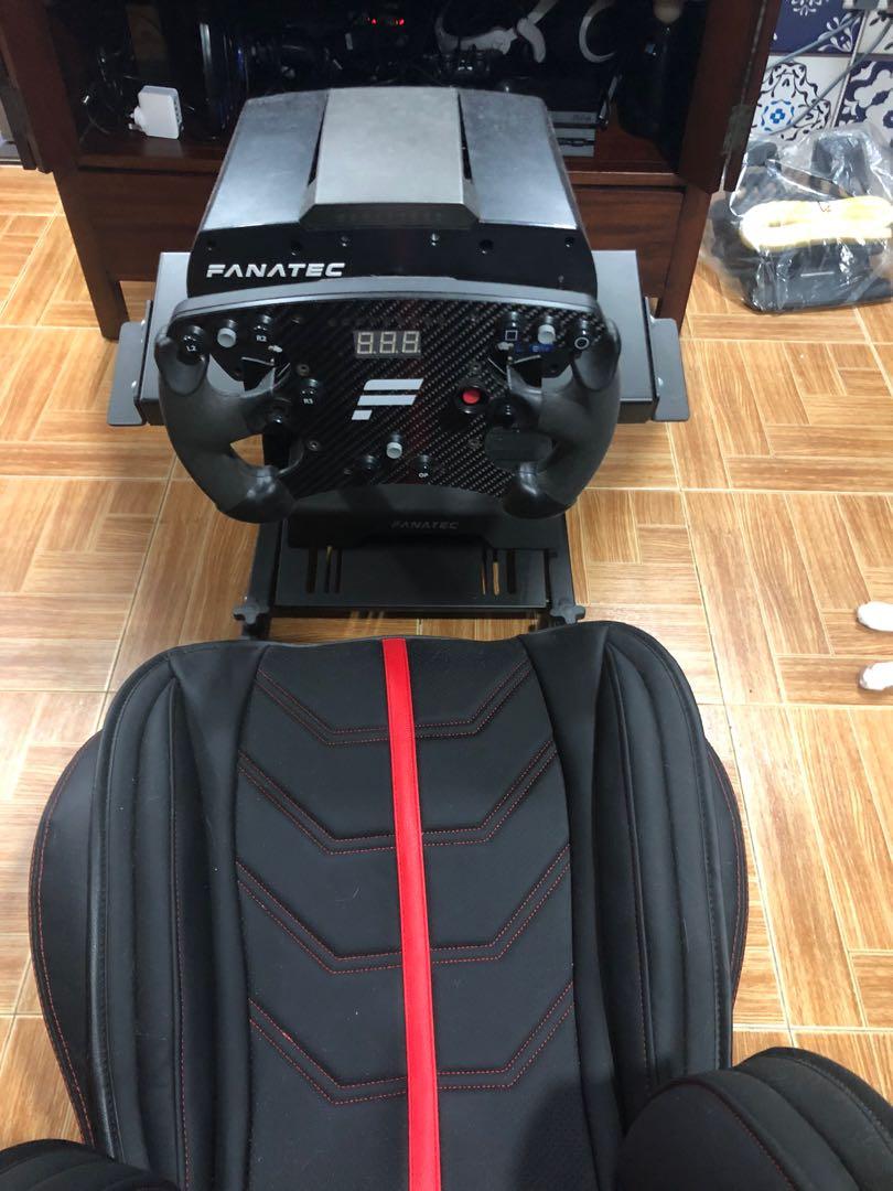 Fanatec F1 CSL Elite Wheel and Pedals S5 Rig set, Video Gaming, Gaming ...