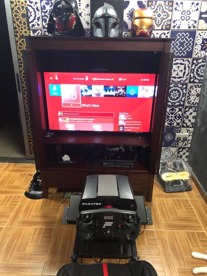 Fanatec F1 CSL Elite Wheel and Pedals S5 Rig set, Video Gaming, Gaming ...