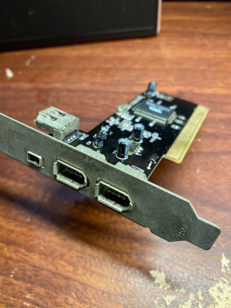 Firewire 400 PCIE expansion 4 pin and 6 pin VIA Chipset, Computers ...