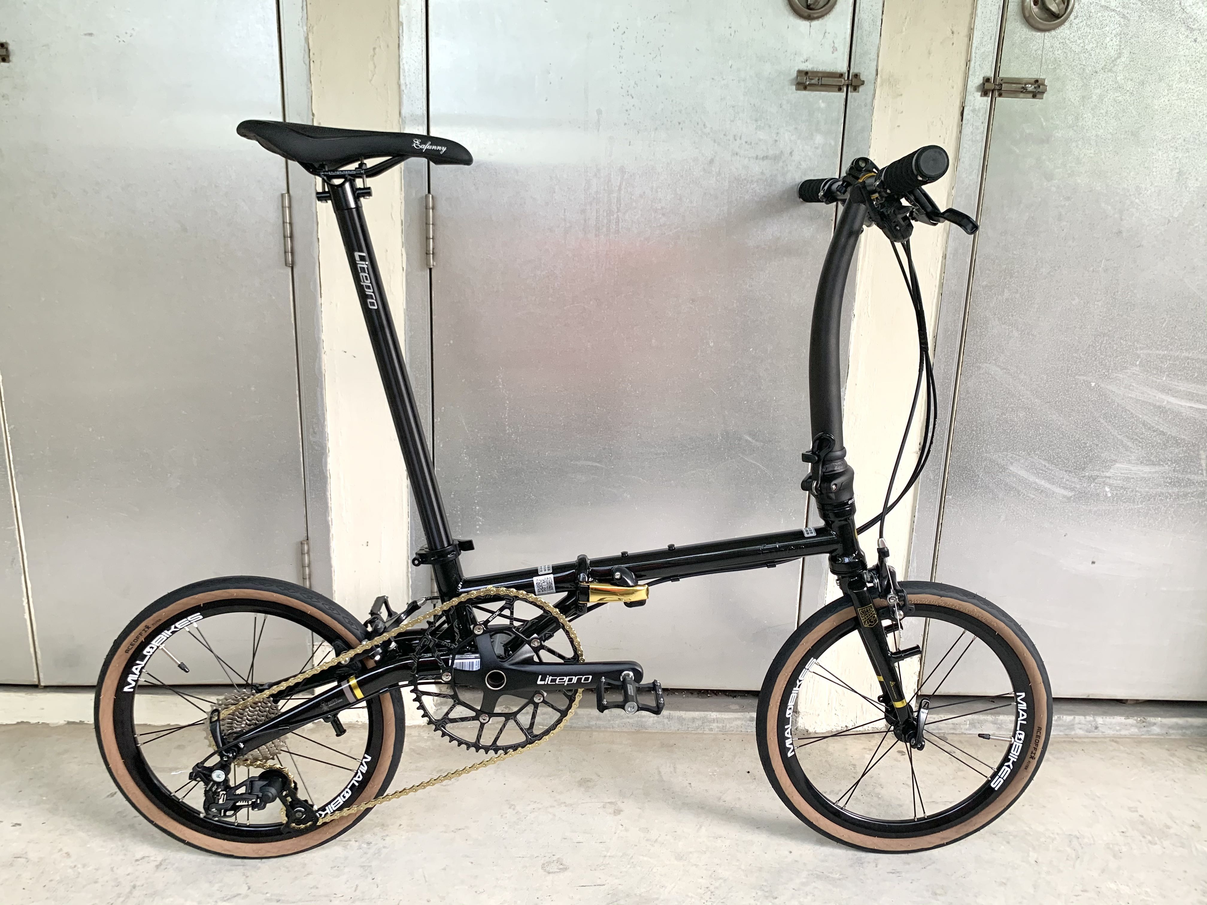 Fnhon Gust 16” 10 Speed Folding Bike, Sports Equipment, Bicycles ...