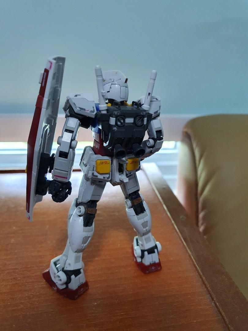 *BUILT* RG01 RX-78-02 Gundam, Hobbies & Toys, Toys & Games on Carousell