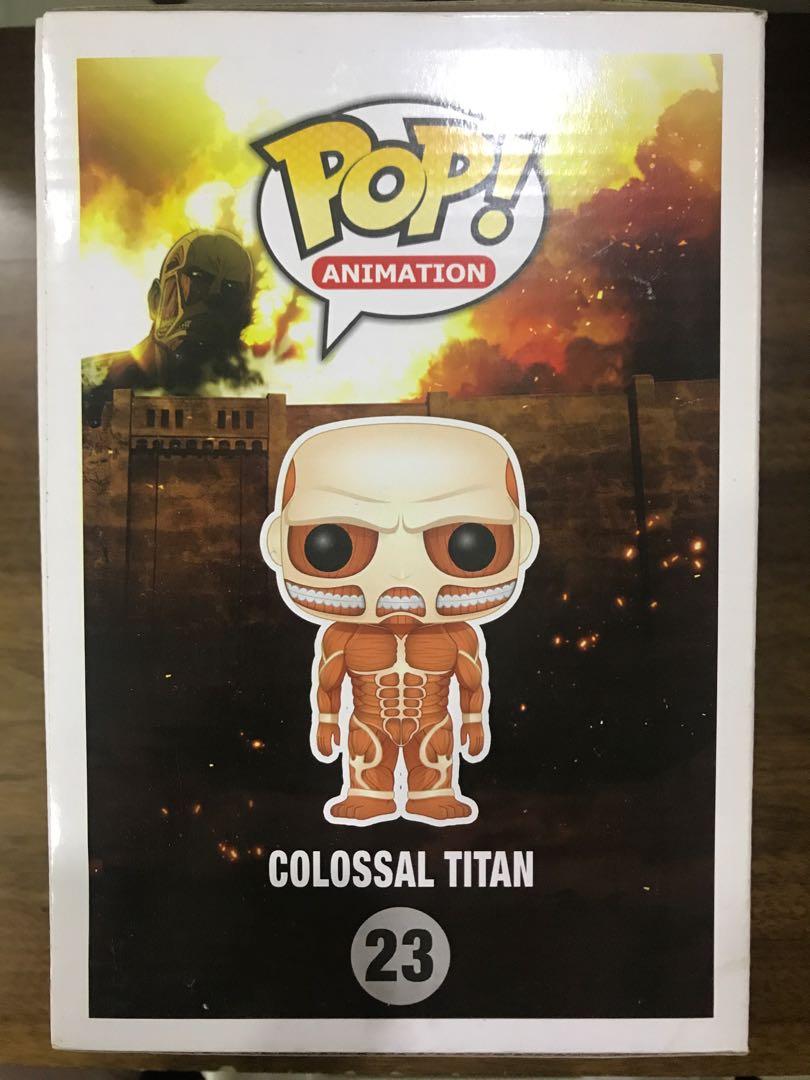 Funko Pop! #23 Colossal Titan (Attack On Titan), Hobbies & Toys, Toys ...