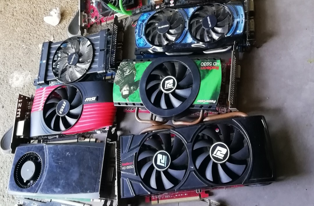 Graphic card rosak faulty, Computers & Tech, Parts & Accessories ...