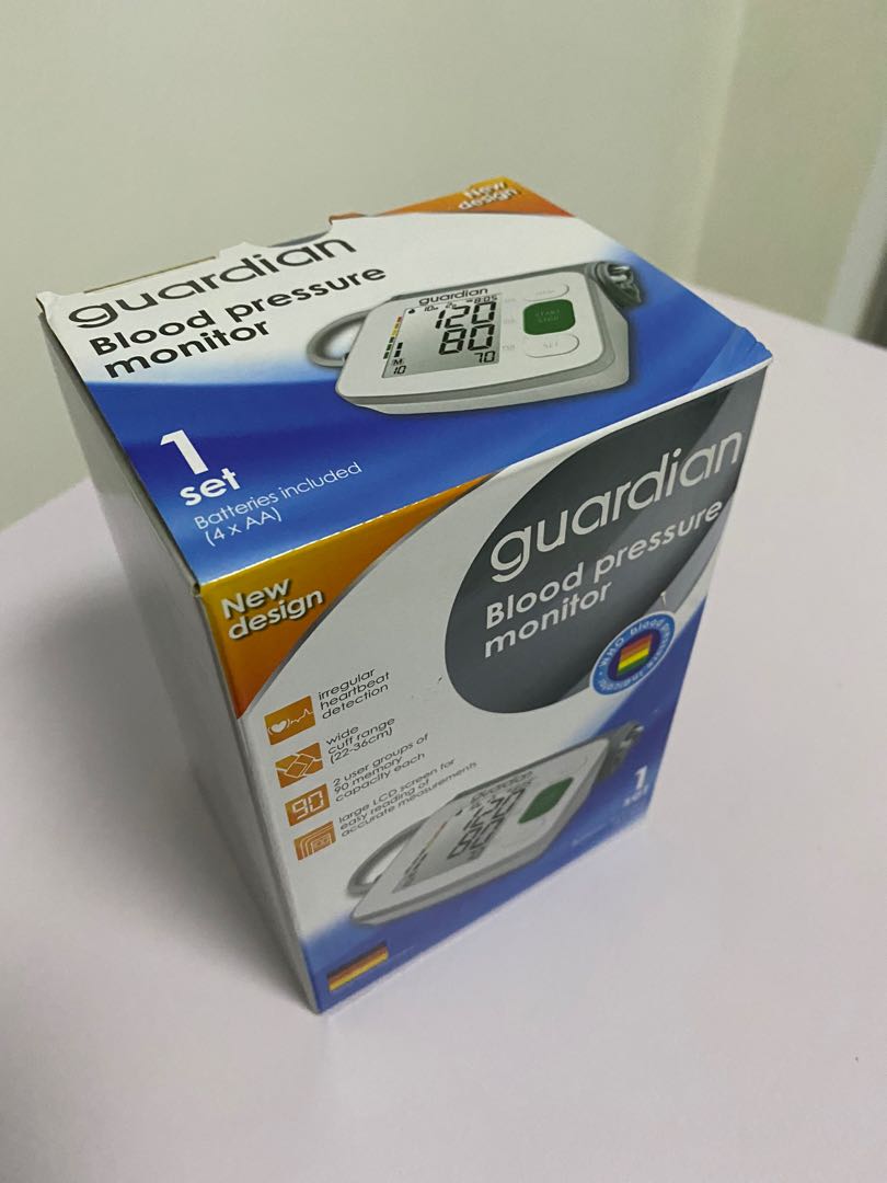 Guardian blood pressure monitor, Health & Nutrition, Health Monitors ...