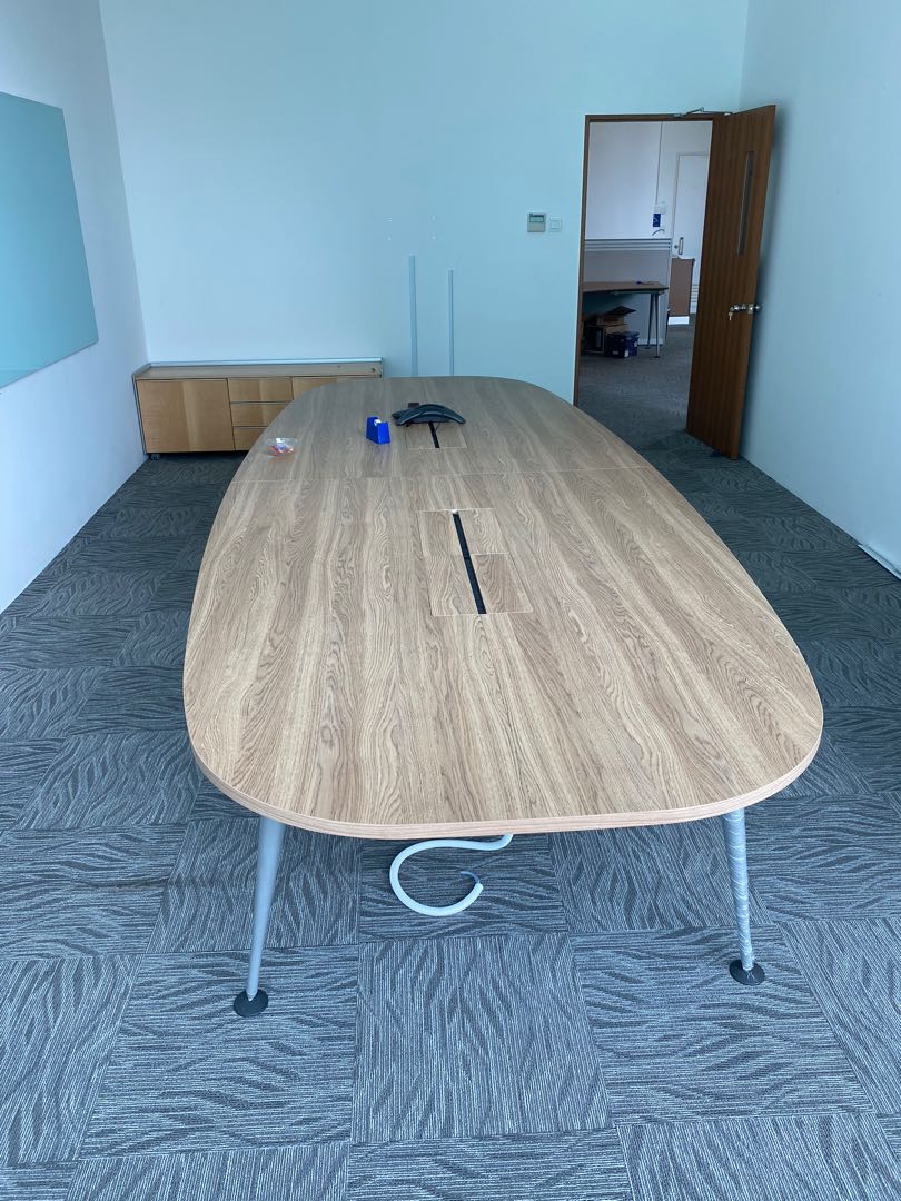 Herman Miller Oval Conference Table, Furniture, Tables & Chairs on ...