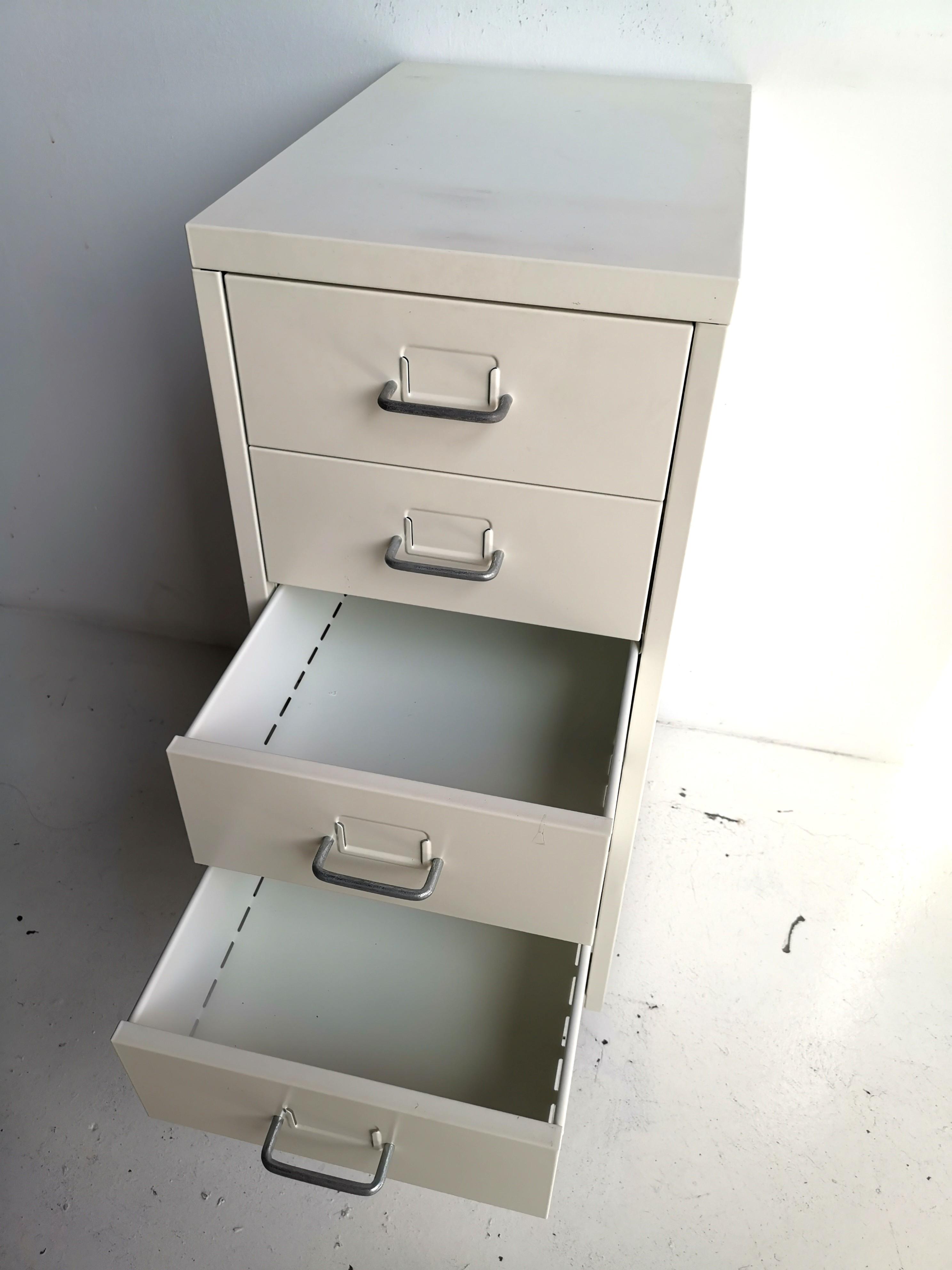 Ikea Helmer Metal cabinet with drawers, Furniture & Home Living ...