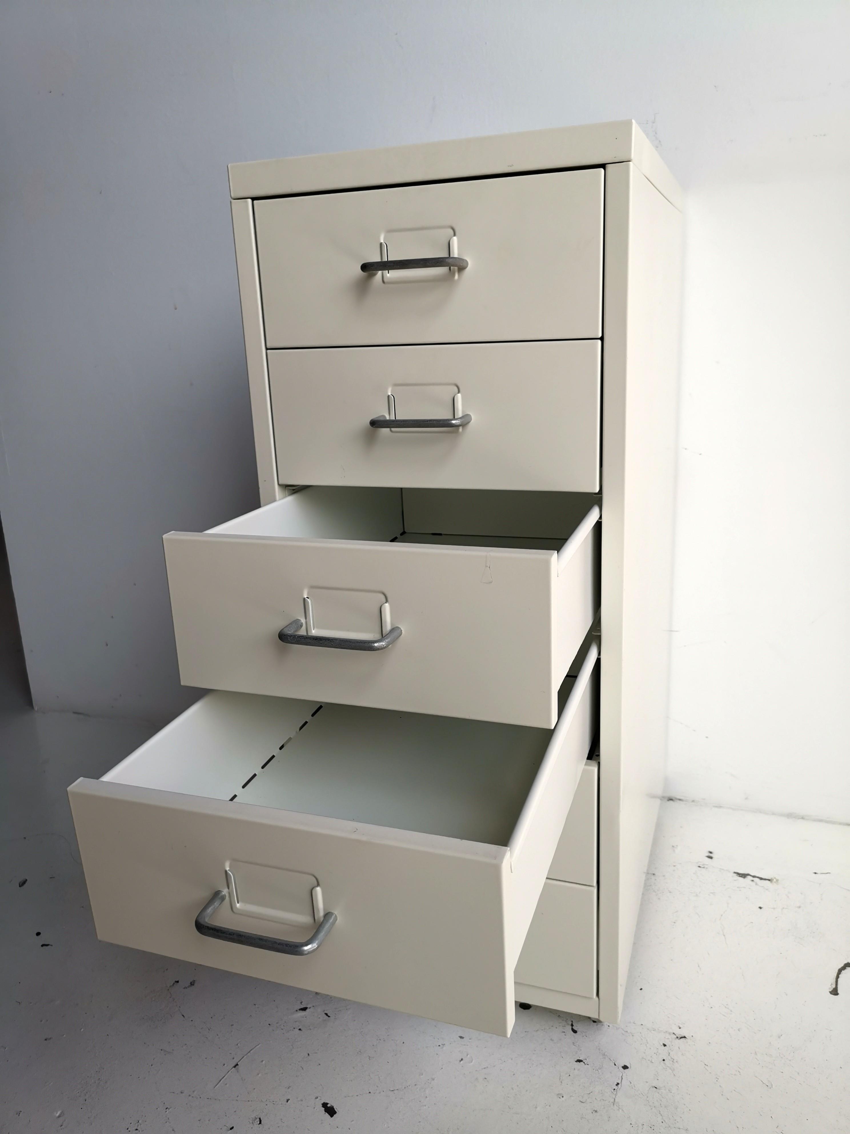Ikea Helmer Metal cabinet with drawers, Furniture & Home Living ...