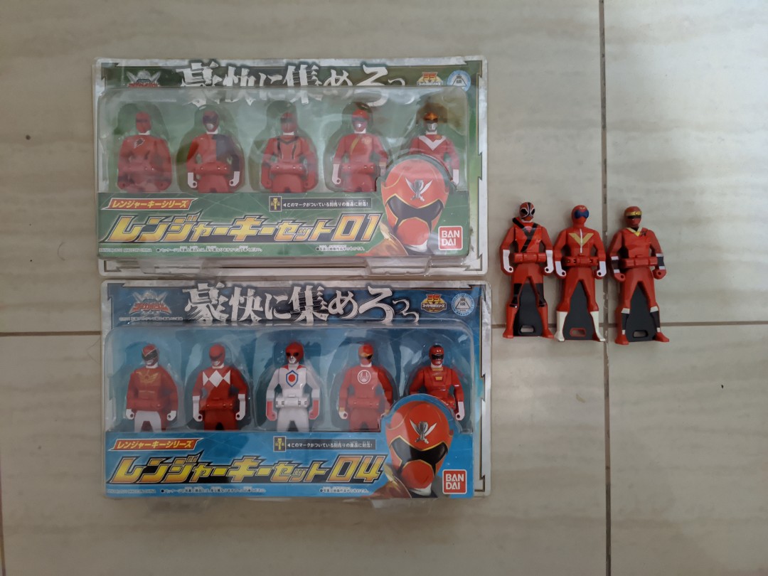 Kaizoku Sentai Gokaiger Ranger Key Set, Hobbies & Toys, Toys & Games on ...
