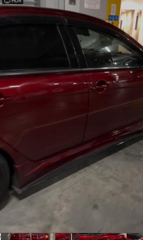 Lancer ex varis rear bumper and varis side skirt, Car Accessories ...