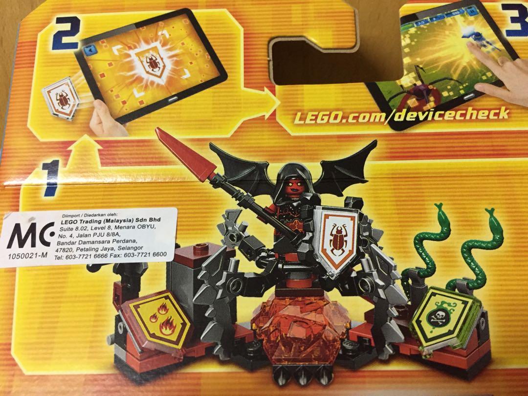Lego 70335 Nexo Knight Ultimate Lavaria Succubus Fire Warrior Witch ...