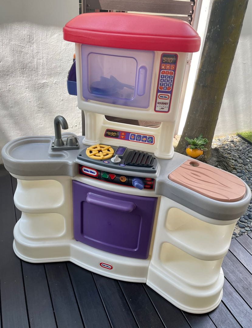 Little Tikes Kitchen set, Babies & Kids, Baby Nursery & Kids Furniture ...