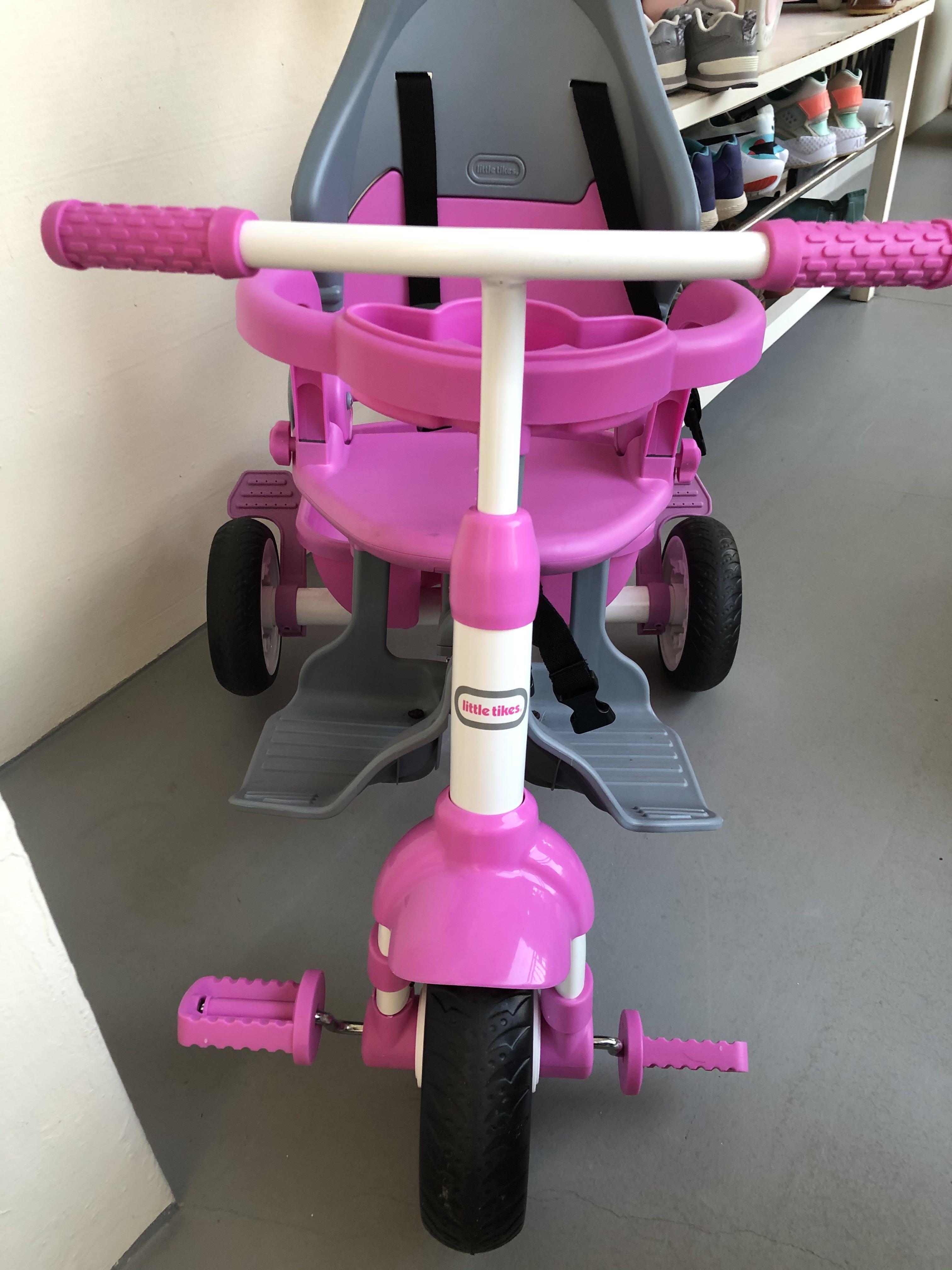 Little Tikes Pink Tricycle, Babies & Kids, Infant Playtime on Carousell