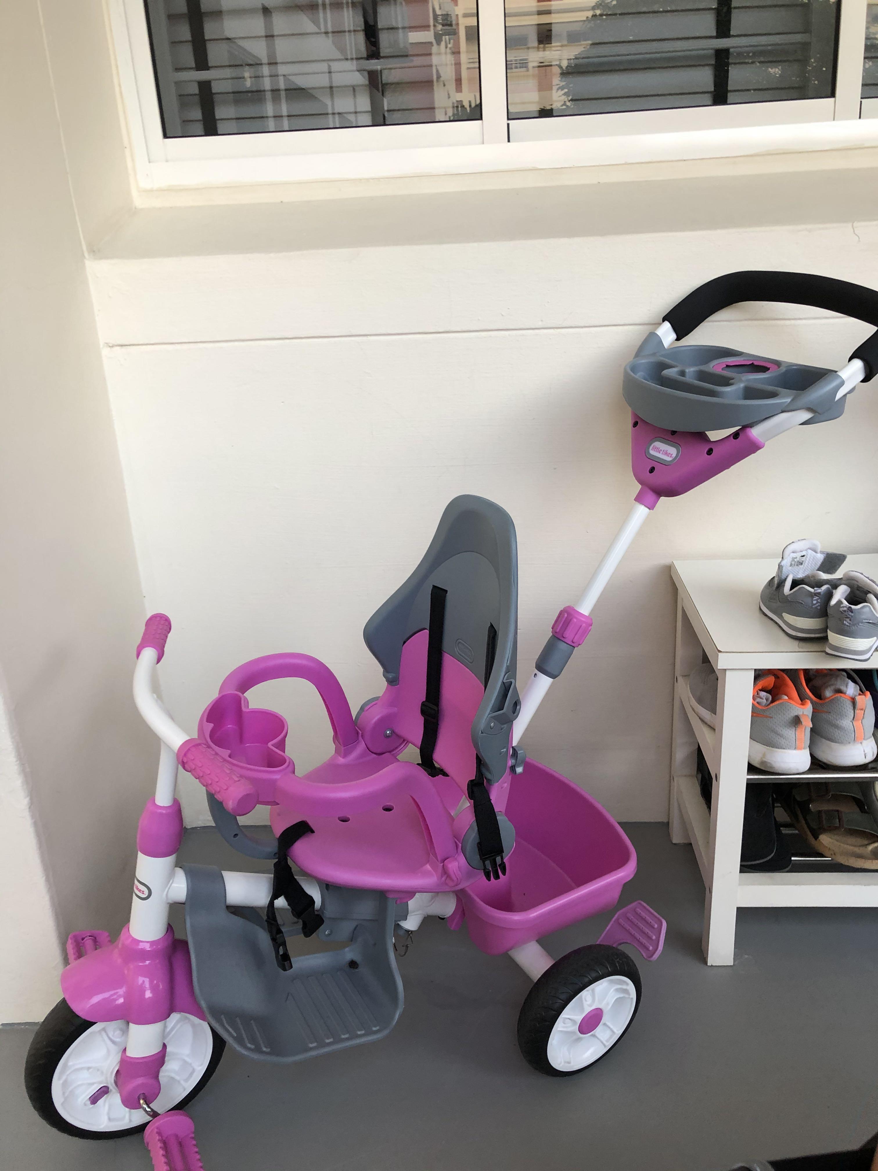 Little Tikes Pink Tricycle, Babies & Kids, Infant Playtime on Carousell