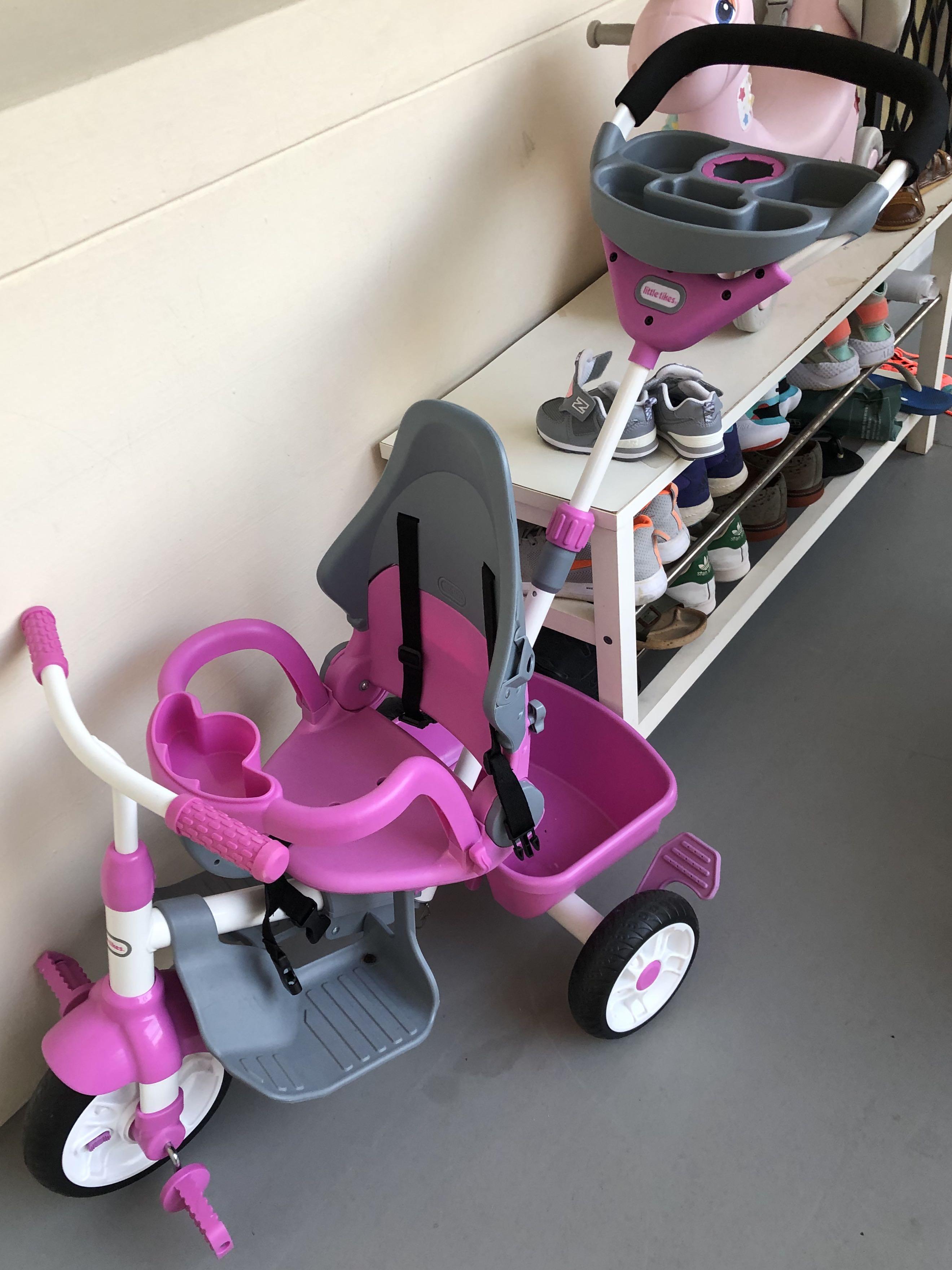Little Tikes Pink Tricycle, Babies & Kids, Infant Playtime on Carousell