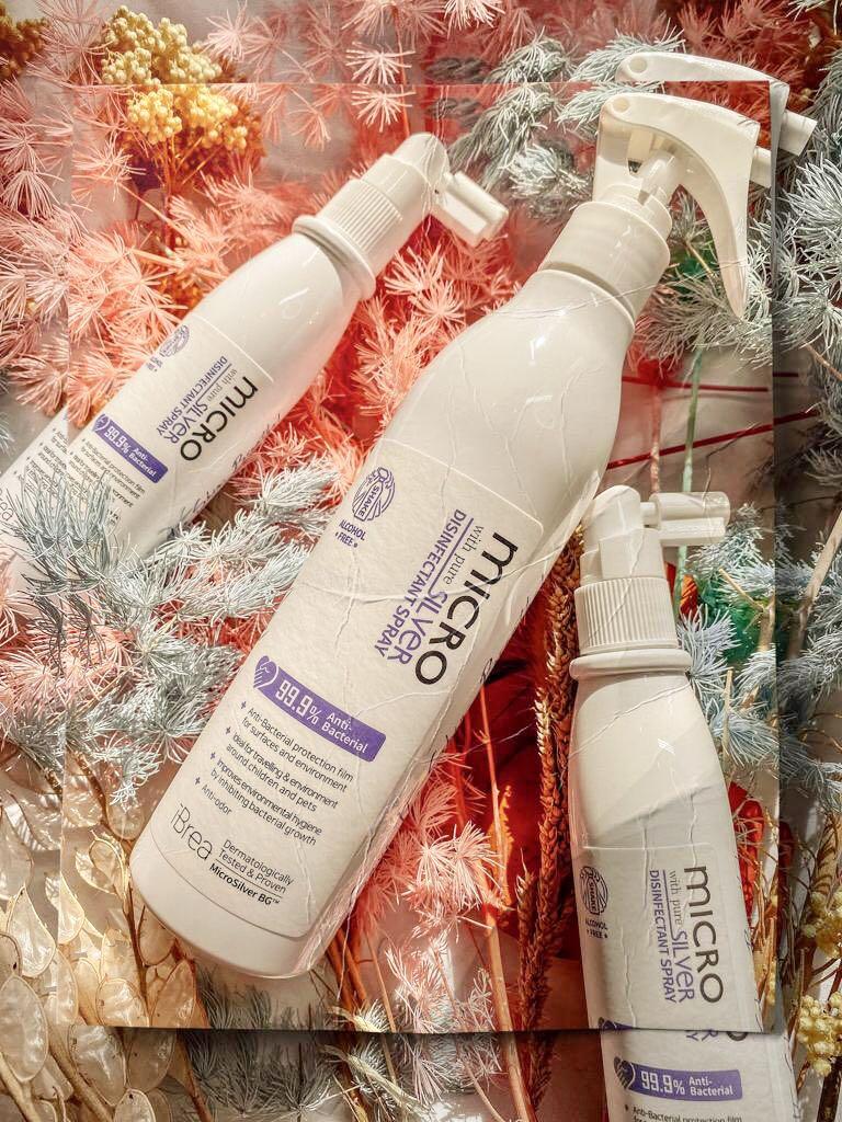MicroSilver Disinfectant Spray in pure SILVER, Beauty & Personal Care ...