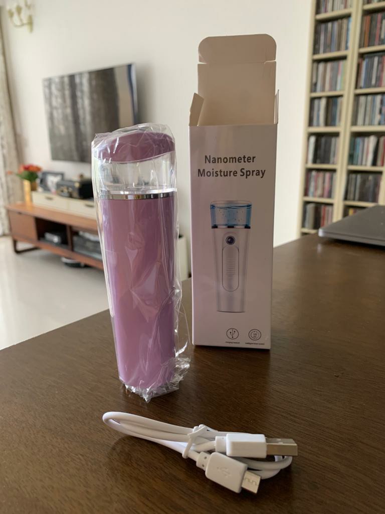 Nanometer moisture spray, Health & Nutrition, Face Masks & Face Shields ...