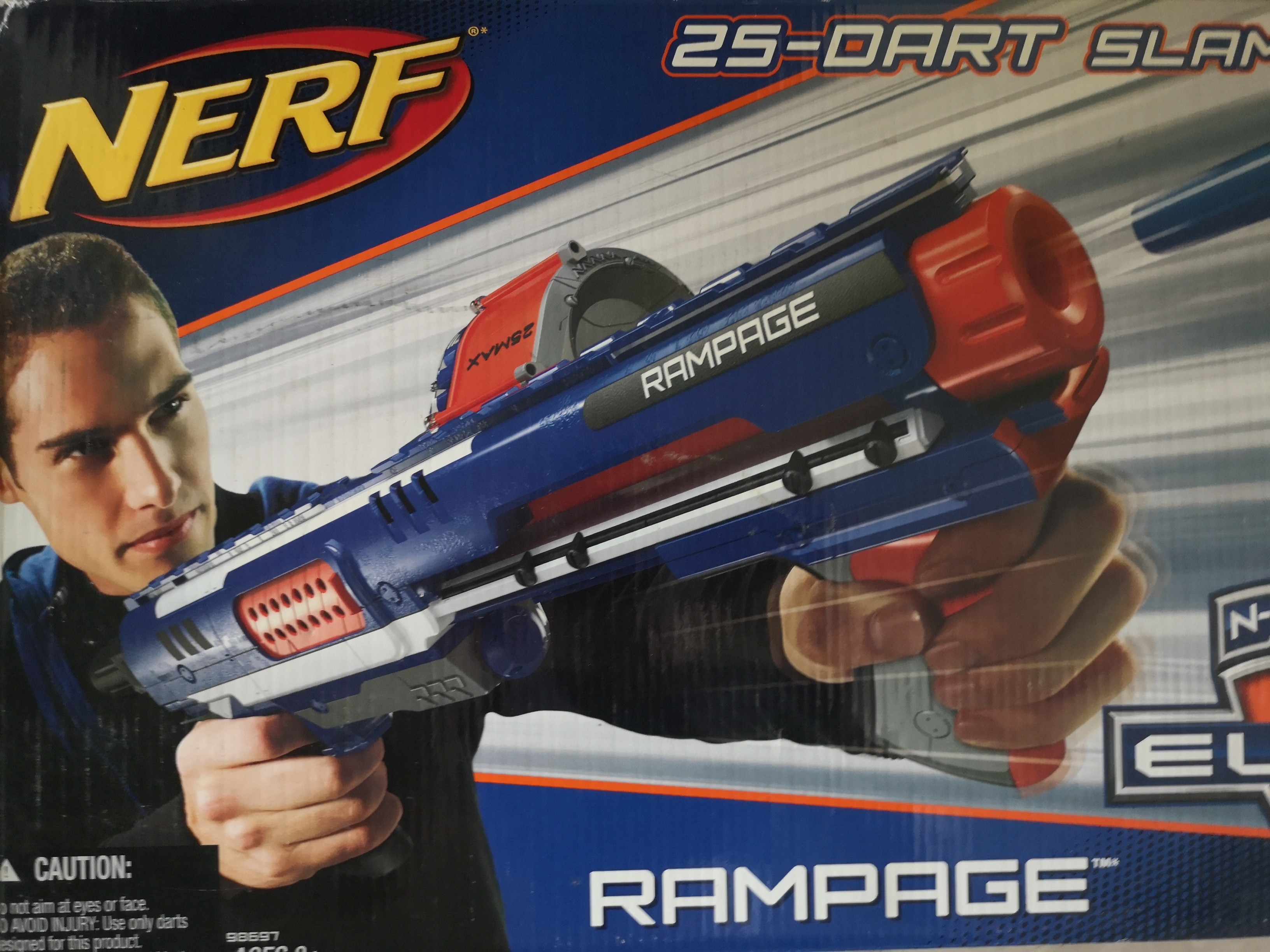 Nerf Rampage Nerf Gun, Hobbies & Toys, Toys & Games on Carousell