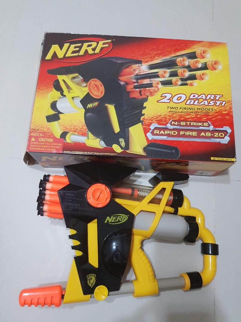Nerf Rapid Fire AS 20, Toys & Games, Others on Carousell