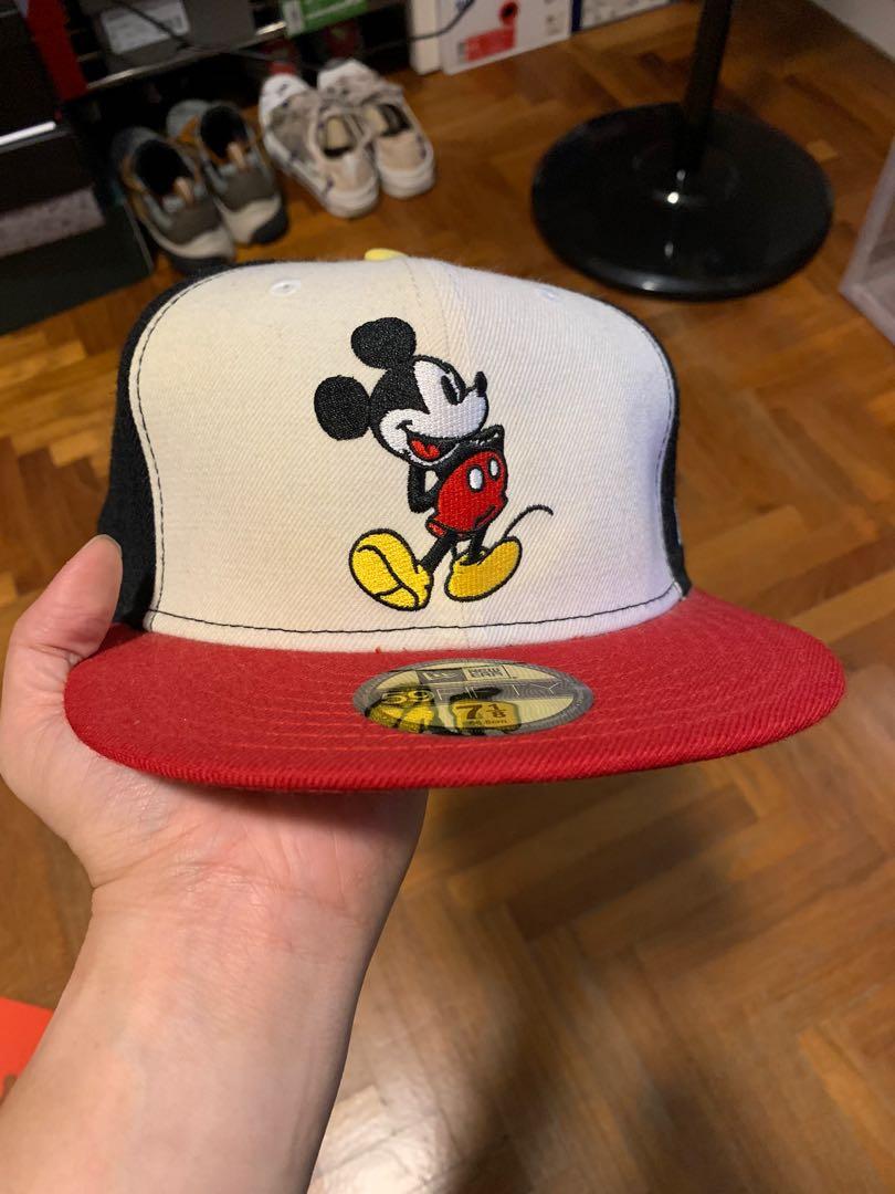 New Era X Mickey Mouse fitted cap 7 1/8, Men's Fashion, Watches ...
