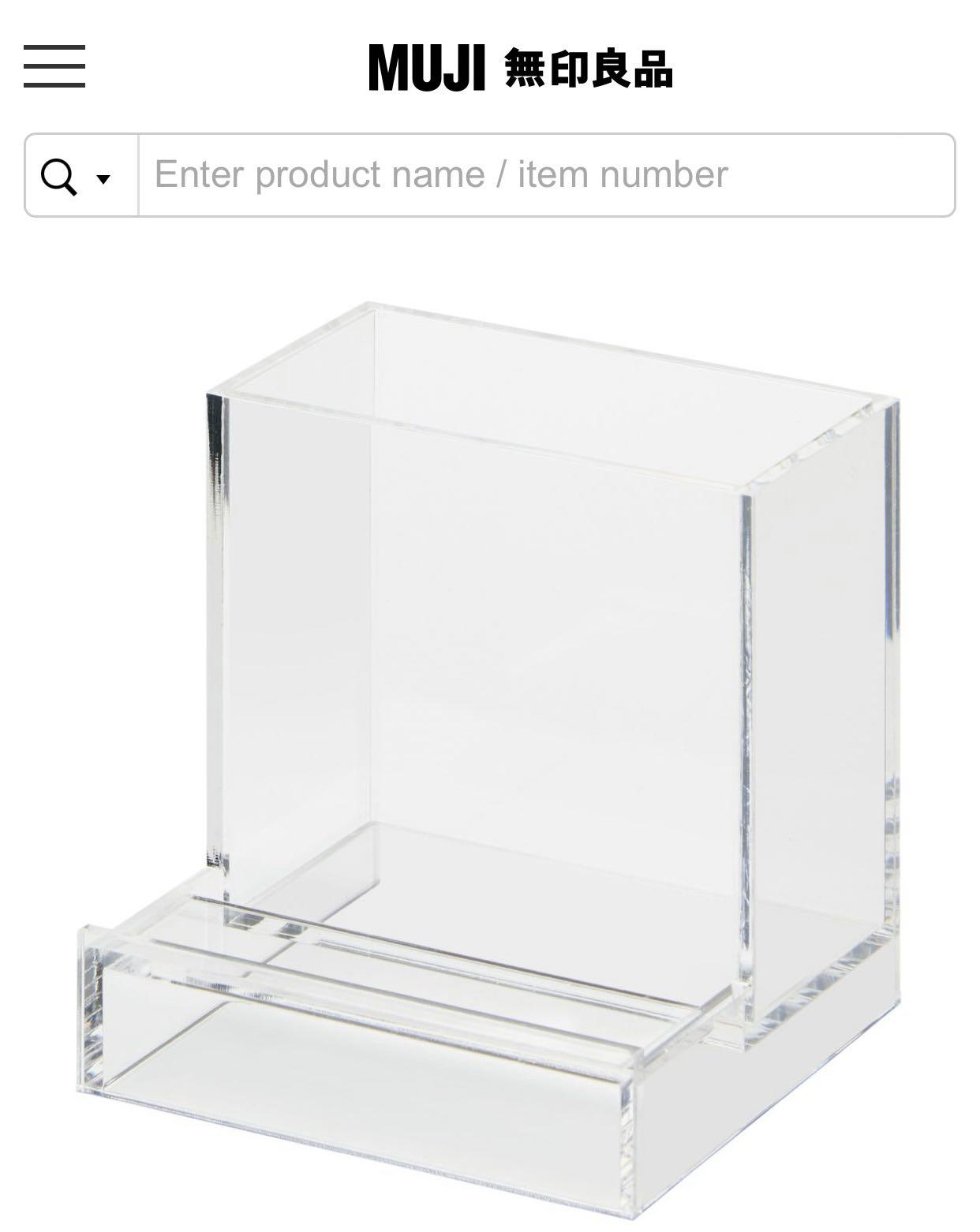 (NEW) Muji Acrylic Smartphone Stand, Mobile Phones & Gadgets, Mobile ...