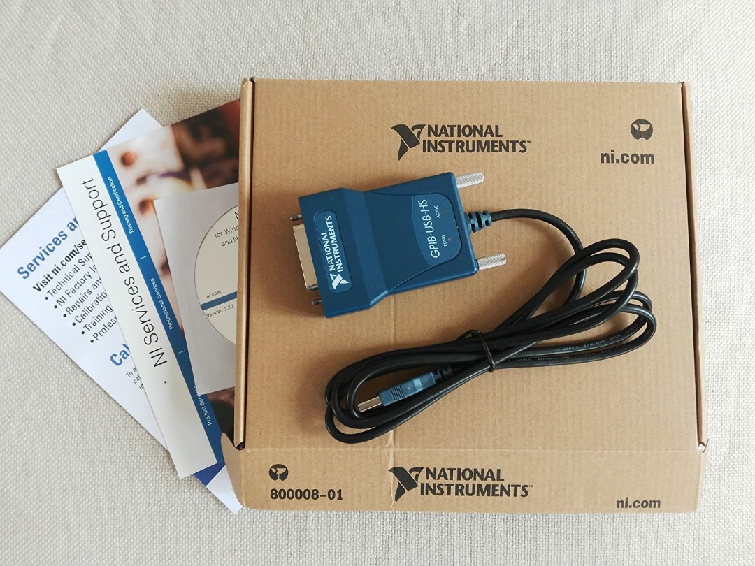 NI GPIB-USB-HS IEEE National Instruments Interface Card Adapter ...
