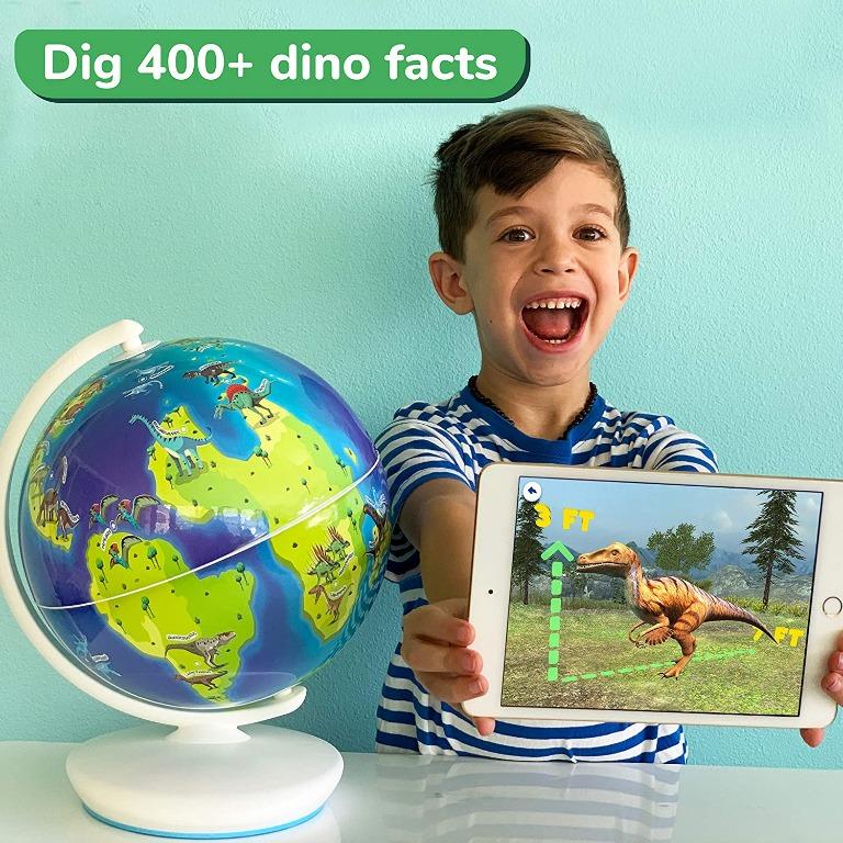 Orboot Dinos AR Globe by PlayShifu (App Based) - World of Dinosaur Toys ...