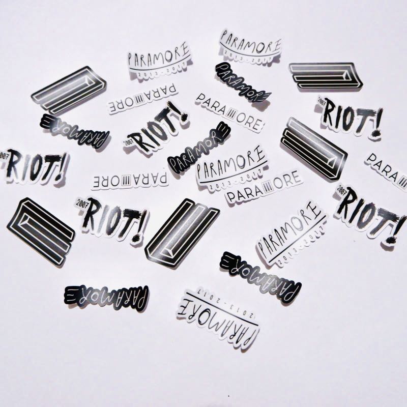 PARAMORE Collectible Sticker, Hobbies & Toys, Memorabilia ...