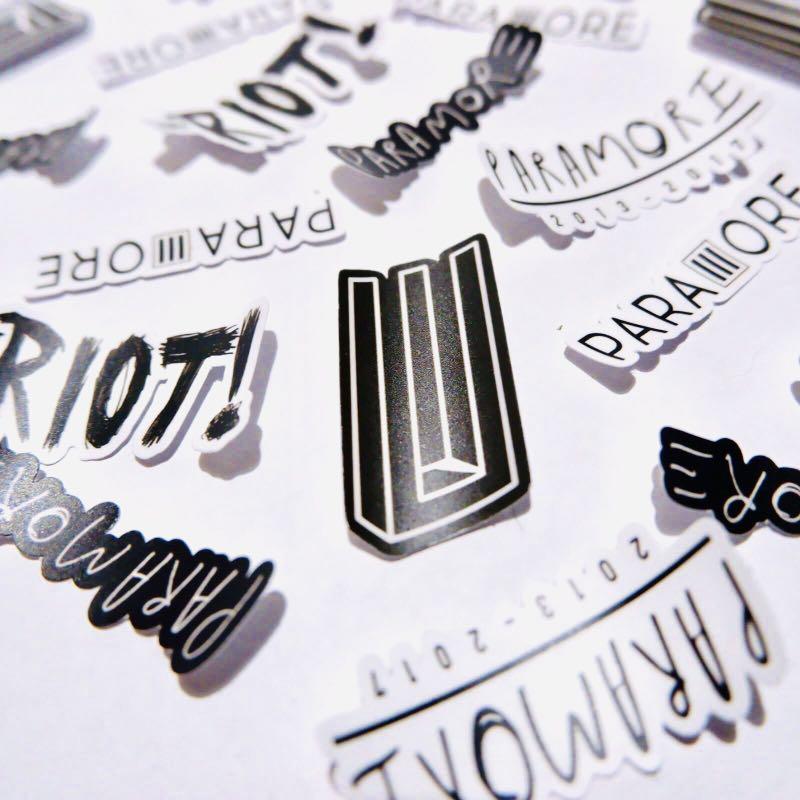 PARAMORE Collectible Sticker, Hobbies & Toys, Memorabilia ...