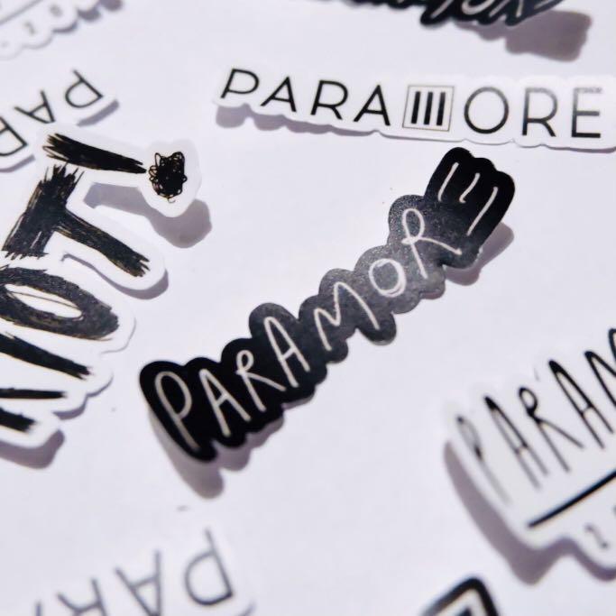 PARAMORE Collectible Sticker, Hobbies & Toys, Memorabilia ...